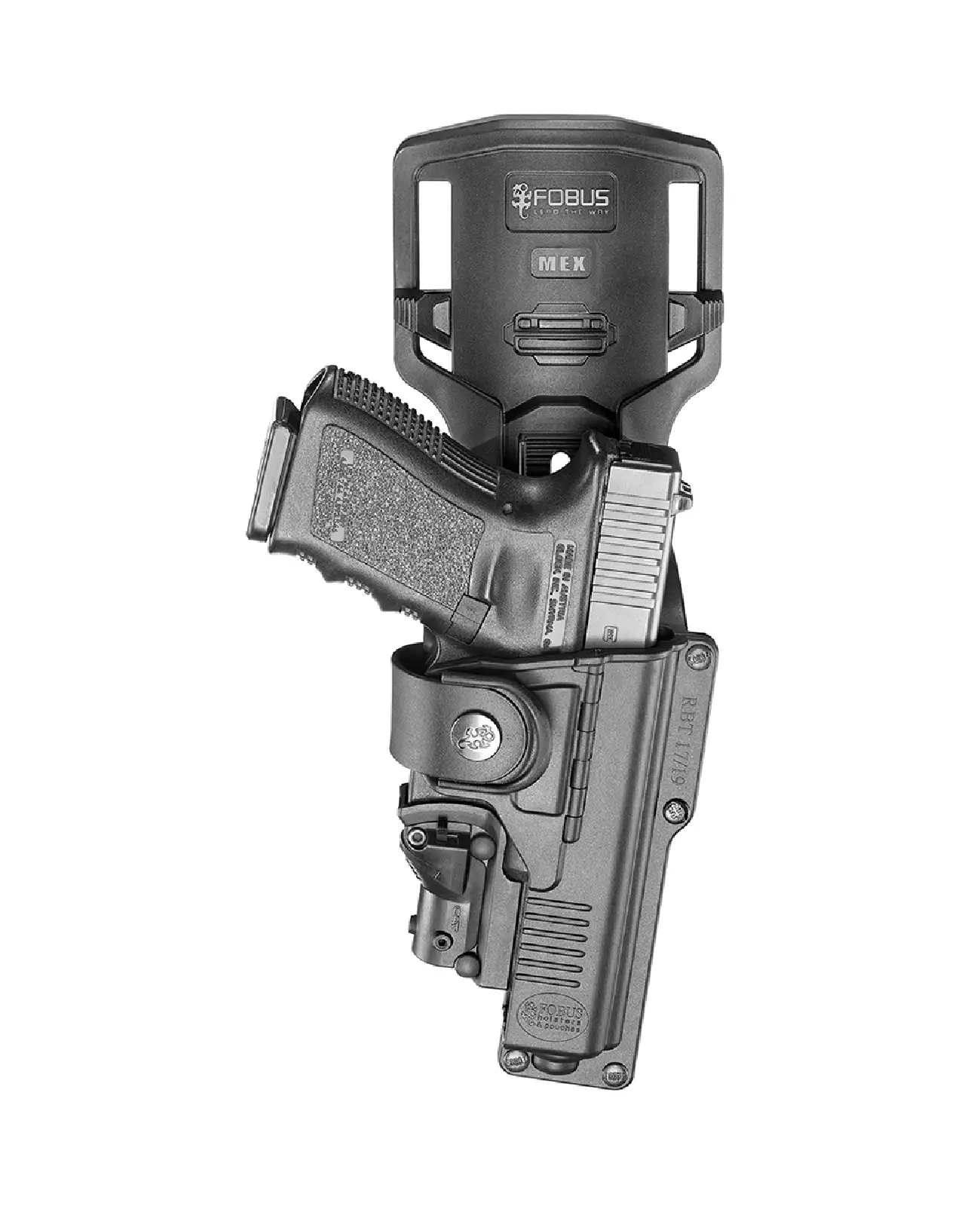שאקל - Outdoor Gear | מחזיק חגורה הנמכה לנרתיקי FOBUS מסתובב דגם MEX-S | אביזרים טקטיים ...
