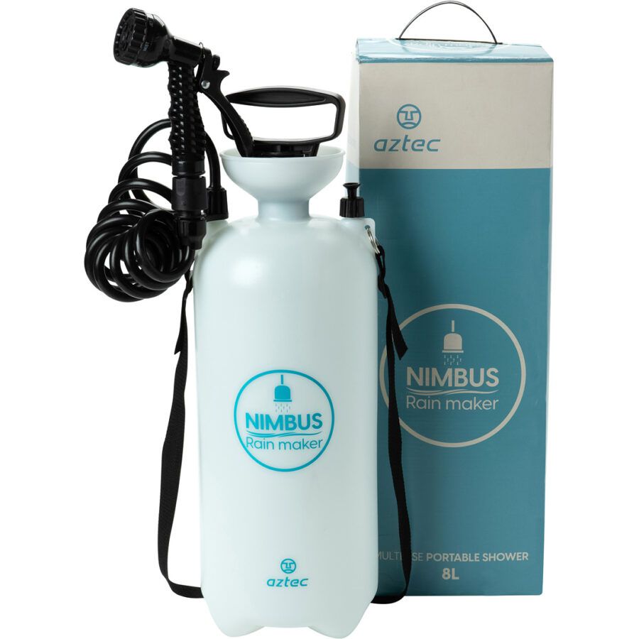 שאקל - Outdoor Gear | Aztec מקלחת שטח ניידת Nimbus Rain Maker 8L ...