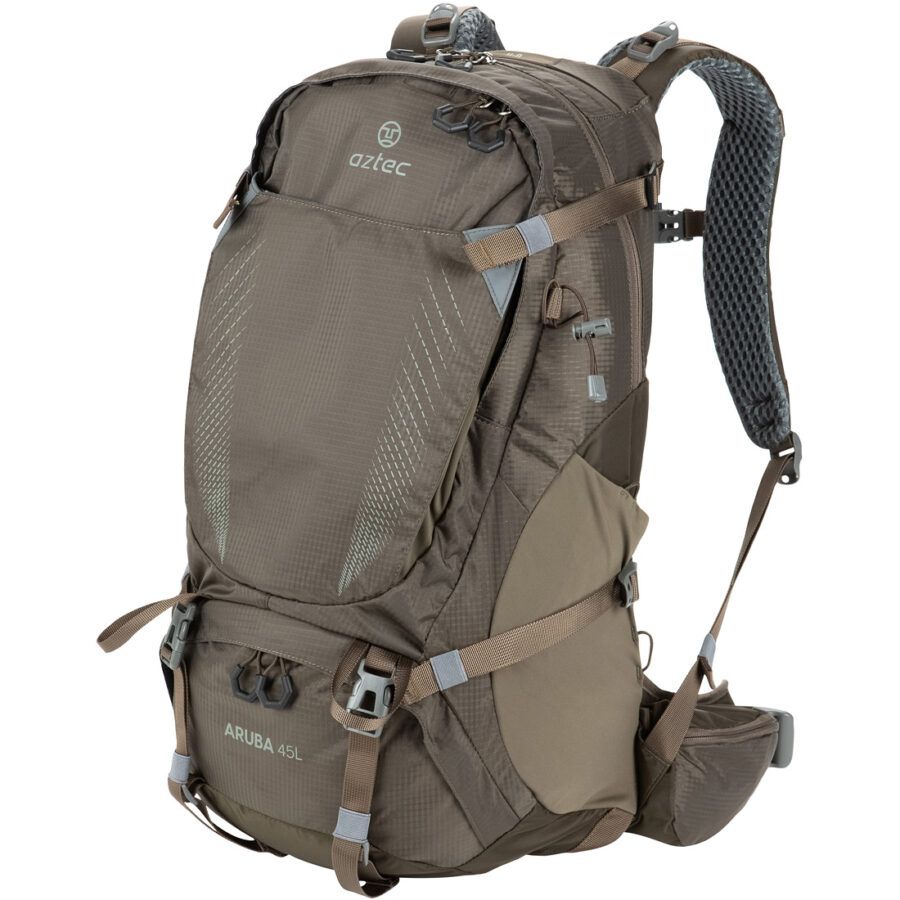 שאקל - Outdoor Gear | Aztec תיק יום/טיולים מקצועי 45L Aruba ירוק ...